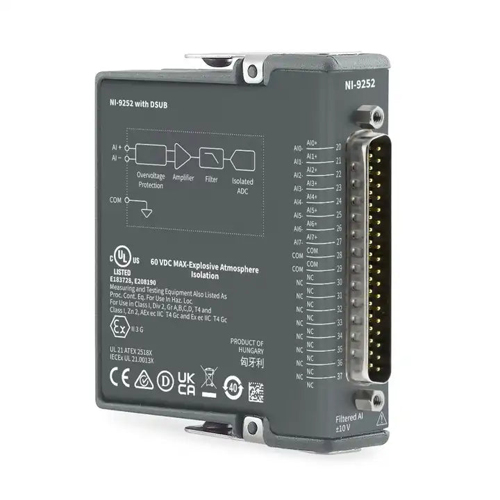 National Instruments 9252 C Series Voltage Input Module – XG eqpt