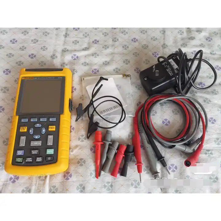 Fluke 123 Industrial Scopemeter Handheld Oscilloscope – XG eqpt