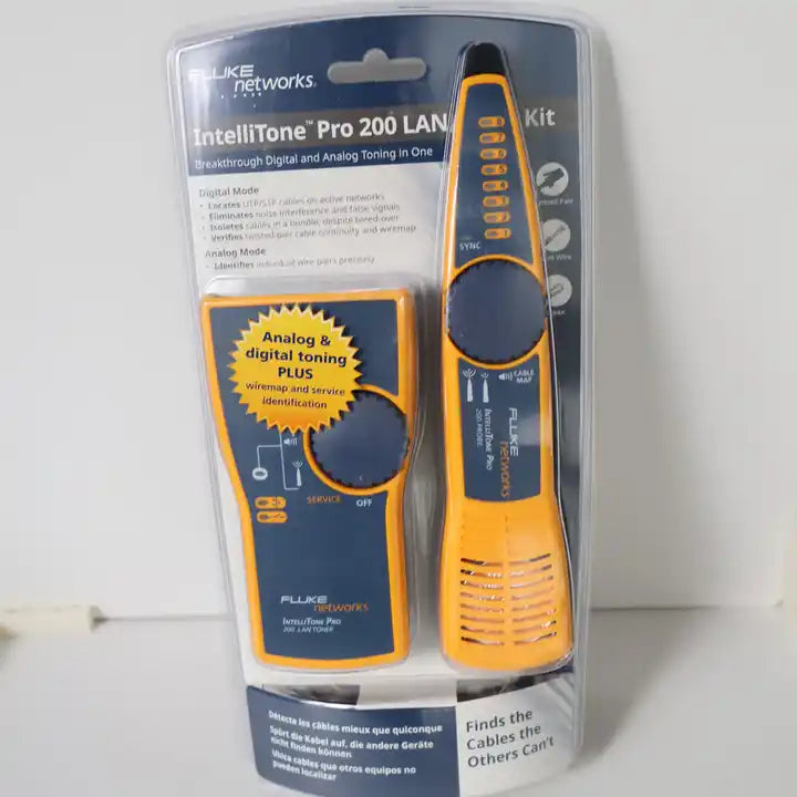 Fluke Networks IntelliTone Pro 200 LAN Toner and Probe Series MT820060 ...