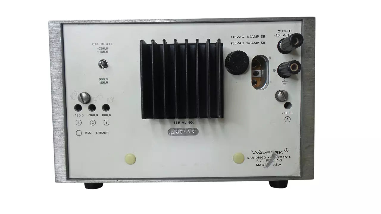 Wavetek Model 750 Phase Meter - Professional Precision Instrument – XG eqpt